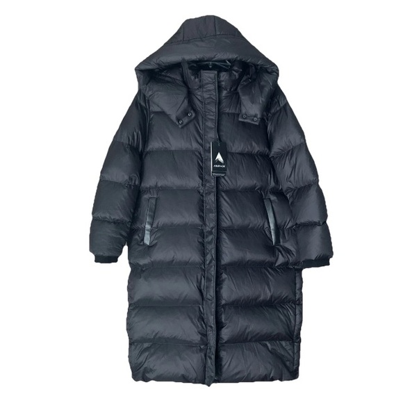 American Atelier | Jackets & Coats | Atelier Noir Xl Black Down Full ...